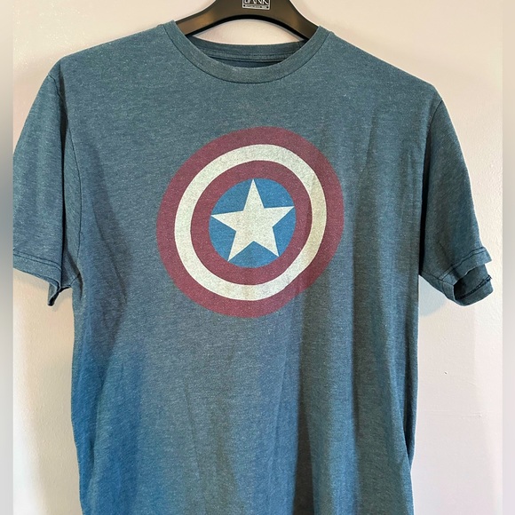 Marvel | Shirts | Captain America Tshirt | Poshmark